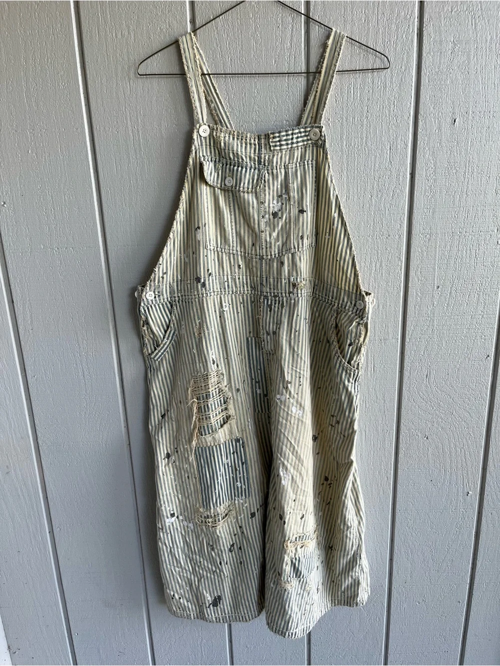 Magnolia Pearl | Dresses | Magnolia Pearl Sanforized Cotton Overall ...